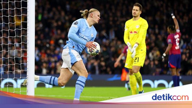 Man City Vs RB Leipzig: Gol Haaland Jadi Titik Balik The Citizens