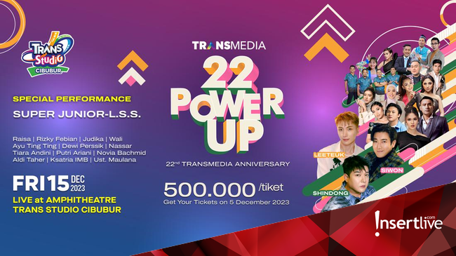 Deretan Penampil HUT TRANSMEDIA ke-22, Ada Super Junior L.S.S hingga Raisa