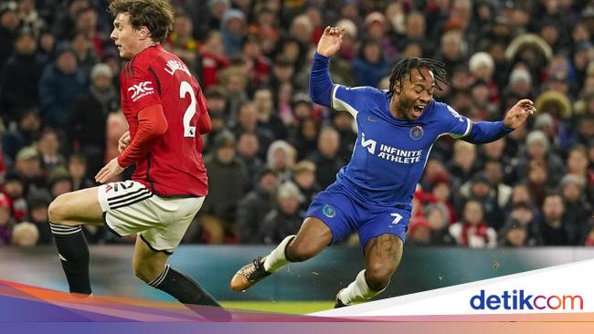 Sengit, MU Vs Chelsea 1-1 di Babak Pertama