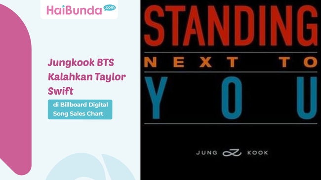 Jungkook BTS Kalahkan Taylor Swift di Billboard Digital Song Sales Chart