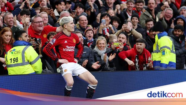 Selebrasi Gol Garnacho: Ledek Mohammed Kudus atau Tiru Ronaldo?