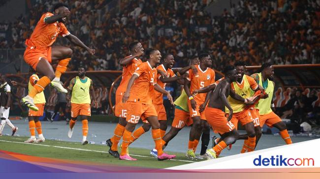 Hasil Piala Afrika 2023: Pantai Gading dan Afsel ke Semifinal
