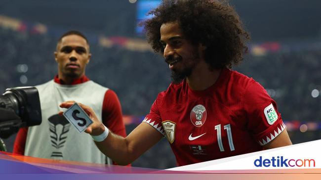 Heboh Trik Sulap Akram Afif di Final Piala Asia 2023