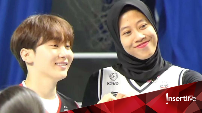 7 Potret Seungkwan SEVENTEEN bareng Megawati Atlet Indonesia