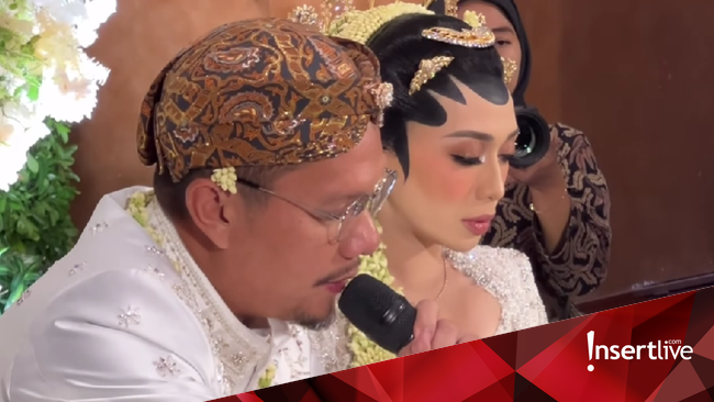 Angga Puradiredja Resmi Nikahi Dewi Andarini, Maharnya 53 Gram Emas