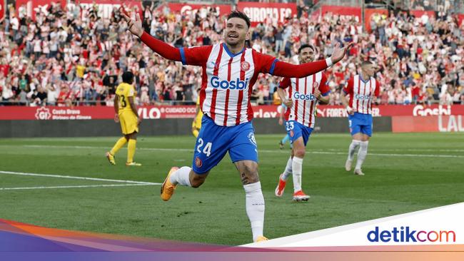 Potret Girona Cetak Sejarah Tembus Liga Champions untuk Pertama Kalinya