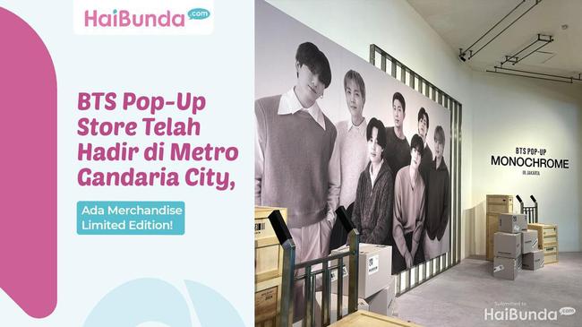 BTS Pop-Up Store Hadir di Metro Gandaria City, Ada Merchandise Limited Edition!