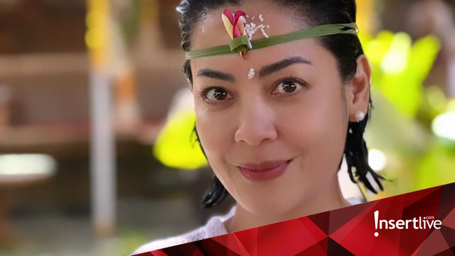 6 Potret Cantik Lulu Tobing Kenakan Kebaya Saat Jalani Upacara Mecaru ...