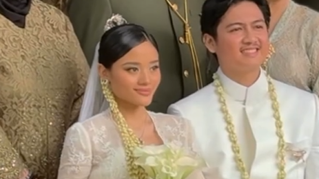 5 Potret Pernikahan Sasqia Anak Onky Alexander dan Paula, Digelar Intimate - Foto 1