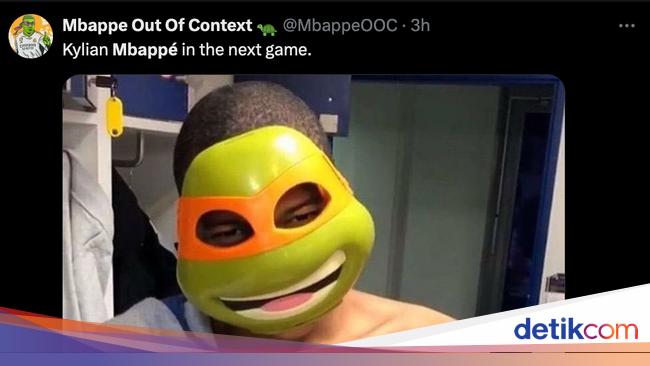 Meme Kylian Mbappe: Tumpul dan Berdarah-darah di Laga Austria Vs Prancis