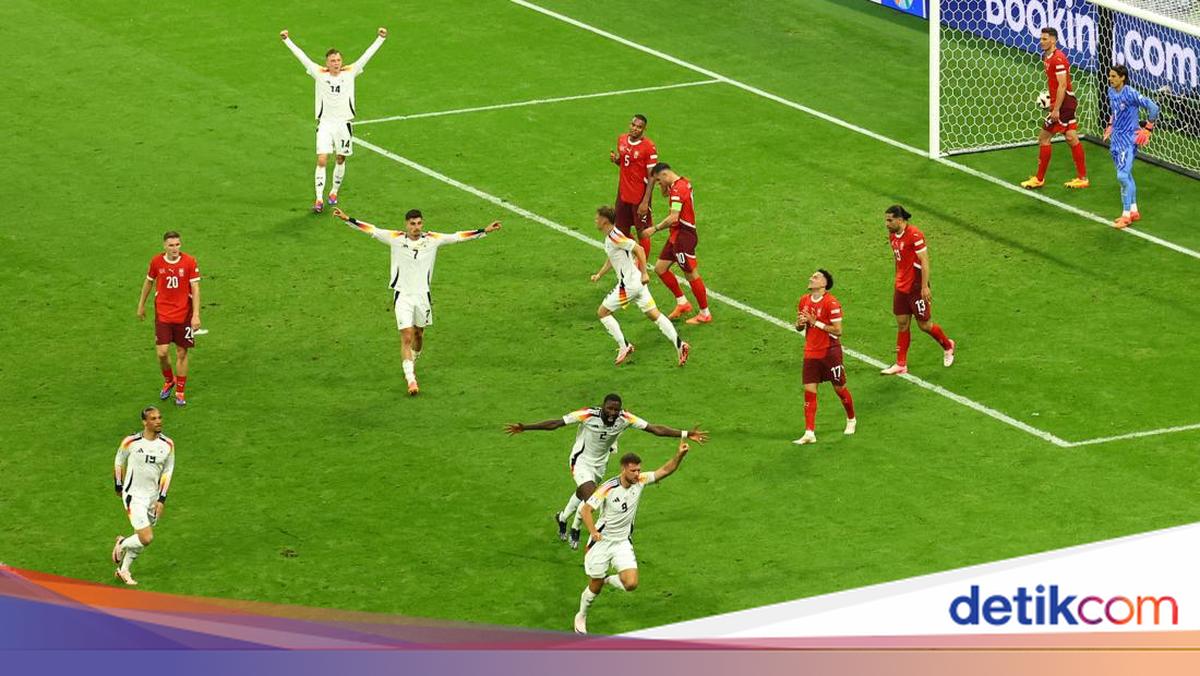 Swiss Vs Jerman Tuntas 1-1: Granit Xhaka Cs Lolos ke Babak 16 Besar