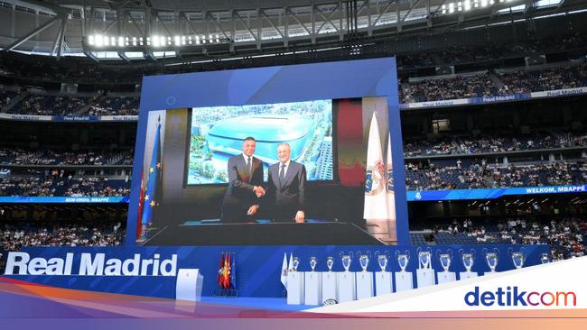 Real Madrid Resmi Perkenalkan Kylian Mbappe Sebagai Pemain Baru