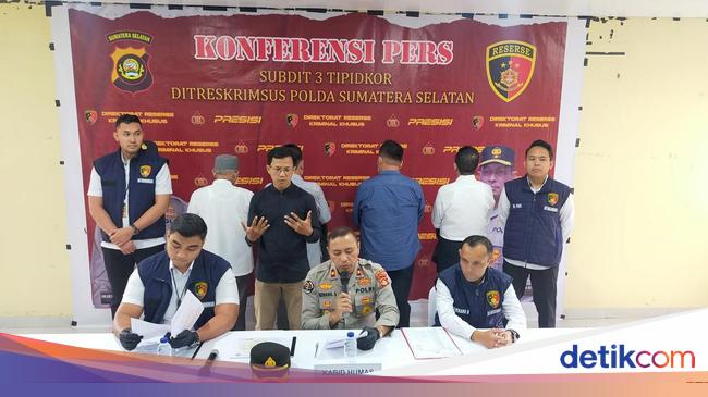 Polda Sumsel Serahkan Berkas 4 Tersangka Korupsi Pembangunan Jargas ke JPU