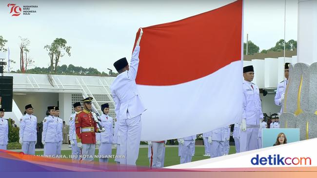 Kisah Pengibar Bendera Pertama di IKN