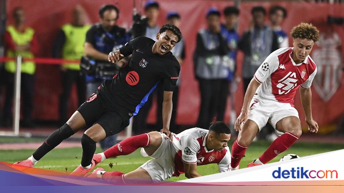 AS Monaco Vs Barcelona: 10 Pemain Los Cules Kalah 1-2