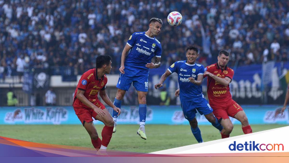 Head to Head Persib vs Persija 5 Laga Terakhir, Siapa Sering Menang?