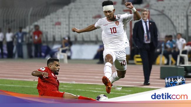 Hasil Bahrain Vs Indonesia: Gol Menit Akhir Paksa Garuda Imbang 2-2