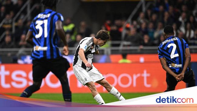Inter Vs Juventus: Drama 8 Gol, Derby d'Italia Berakhir 4-4