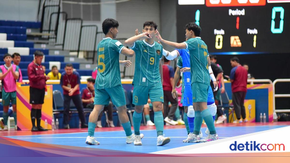 Hasil Piala AFF Futsal 2024: Indonesia Sikat Myanmar 5-1