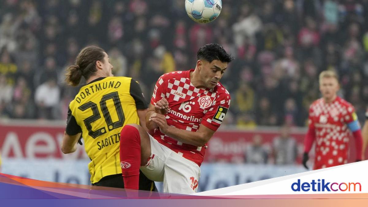 Mainz 05 Vs Dortmund: 10 Pemain Die Borussen Takluk 1-3