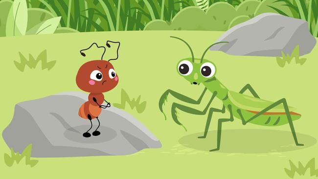 Cerita Fabel: Belalang Sembah dan Semut Congkak - Foto 1