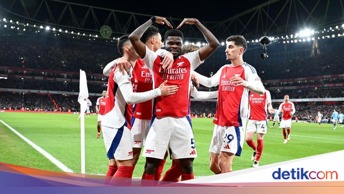 Arsenal Vs Man City: Meriam London Menang Telak 5-1