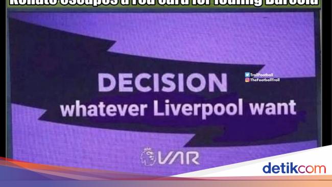 Meme Liverpool Jadi LiVARpool