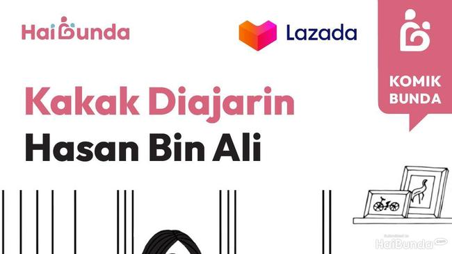 Kakak Diajarin Hasan Bin Ali - Foto 1