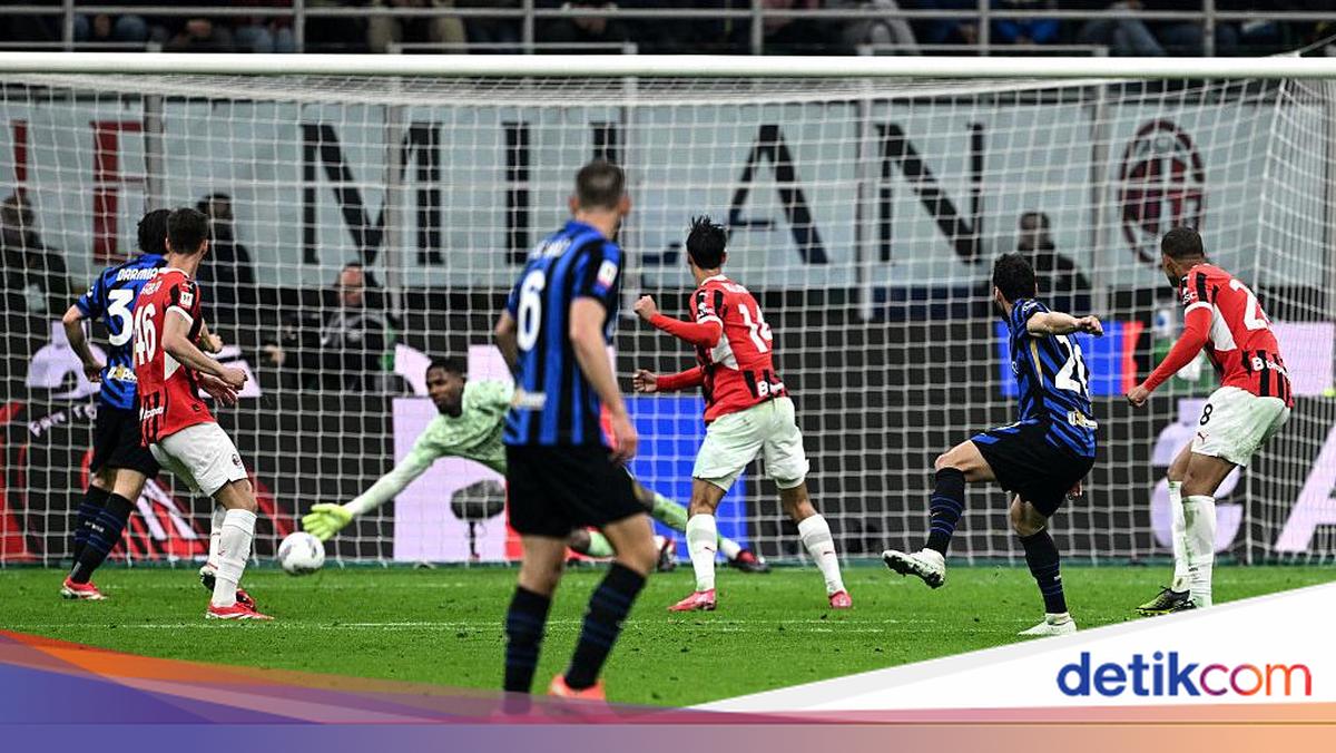 Milan Vs Inter: Derby della Madonnina Berakhir Imbang 1-1