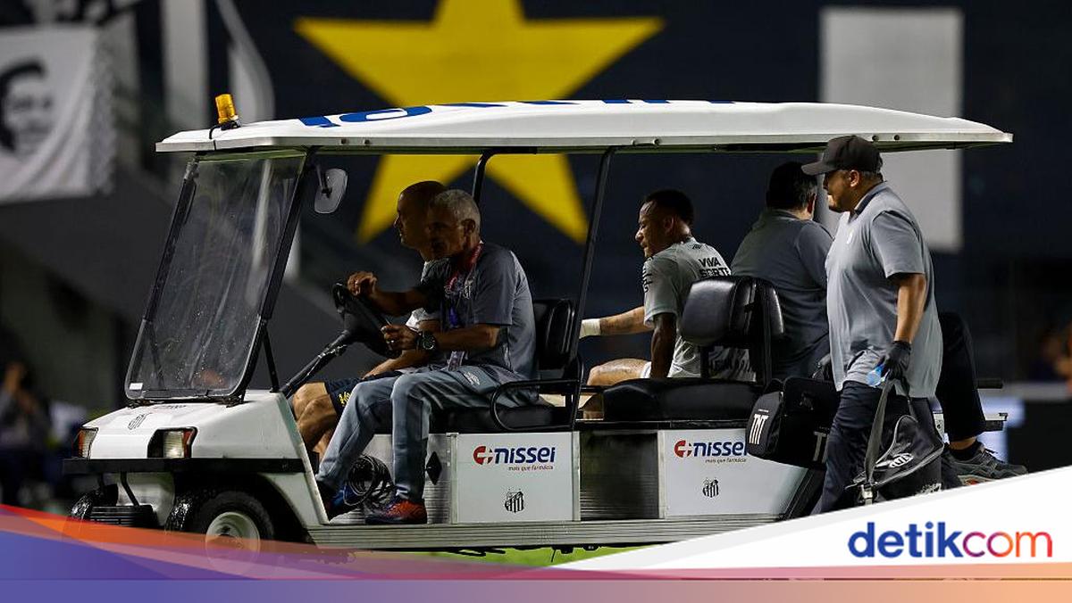 Tangis Neymar yang Cedera Lagi