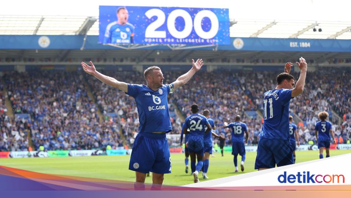 Jamie Vardy di Leicester City: 500 Laga, 200 Gol!