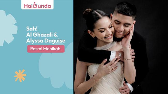 Sah! Al Ghazali & Alyssa Daguise Resmi Menikah