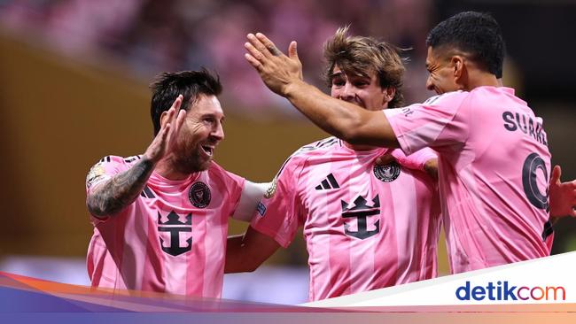 Hasil Piala Dunia Antarklub 2025: Inter Miami Vs Porto 2-1, Messi Cetak Gol