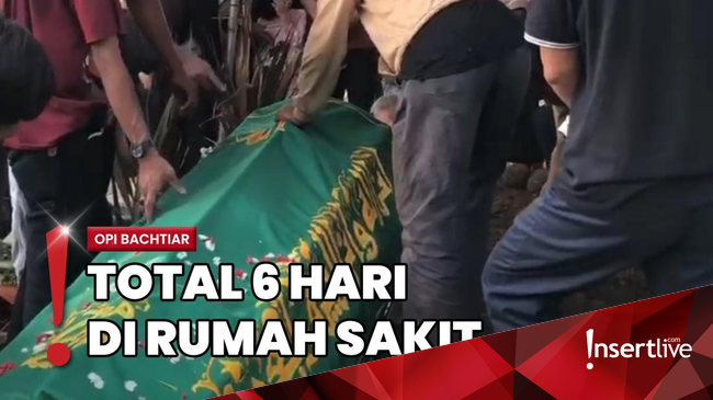 Opi Bachtiar Meninggal, Sempat Dirawat karena Sakit Paru-paru