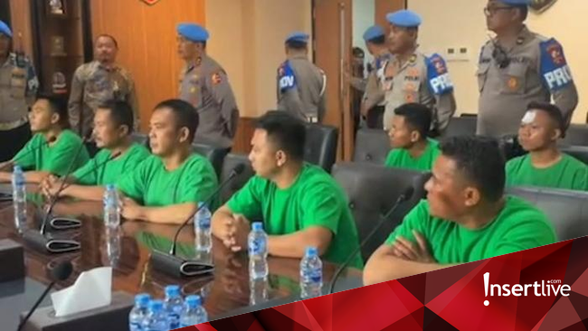 Tampang 7 Anggota Brimob yang Lindas Affan Kurniawan Pakai Mobil Rantis