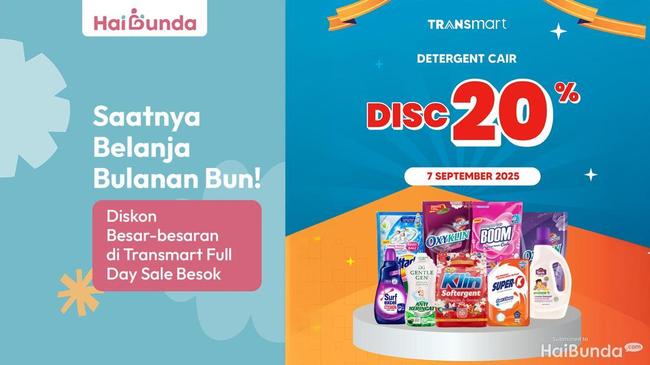 Saatnya Belanja Bulanan Bun! Diskon Besar-besaran di Transmart Full Day ...