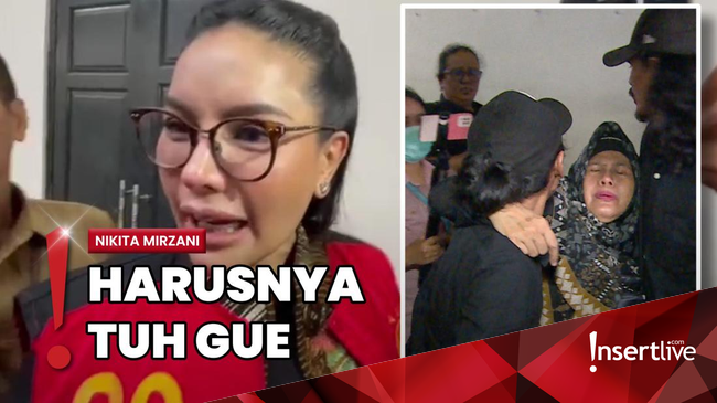 Nikita Mirzani Heran Ibunda Vadel Badjideh Pingsan usai Dengar Vonis