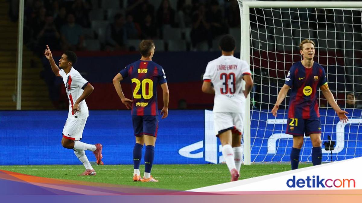PSG Bikin Sejarah: Hat-trick Menang di Kandang Barcelona