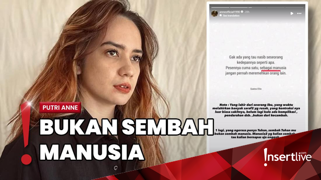 Amanda Manopo Nikah, Putri Anne Singgung Masa Depan Seseorang