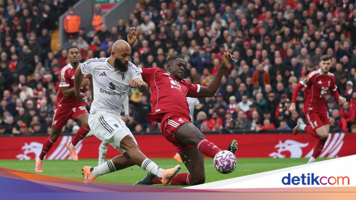 Liverpool Vs MU: Gol Cepat Mbeumo Bawa Setan Merah Unggul