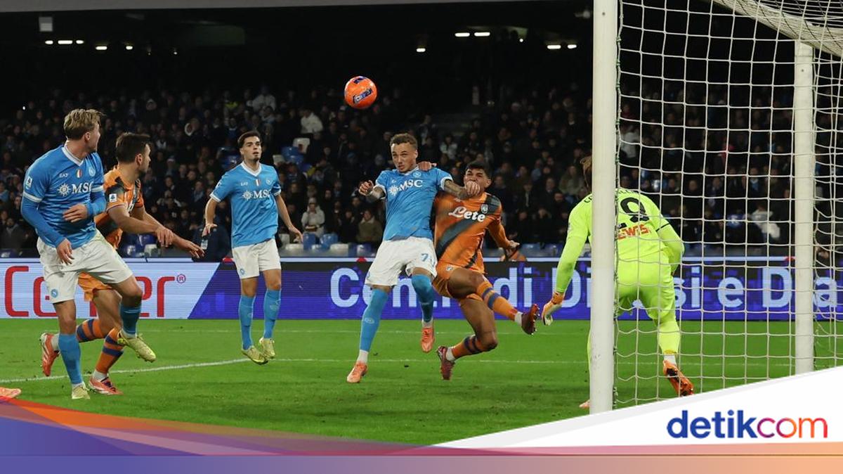 Napoli Vs Atalanta: Menang 3-1, Partenopei ke Puncak Klasemen