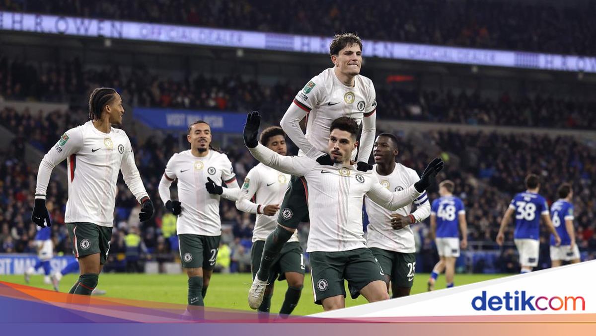 Cardiff Vs Chelsea: Garnacho 2 Gol, The Blues ke Semifinal Carabao Cup
