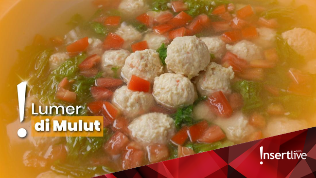Resep Sup Selada Bola Udang Ayam ala Chef Steby, Kuahnya Ngaldu Banget!