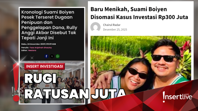 Suami Diduga Lakukan Penggelapan, Boiyen Masih Enggan Temui Media