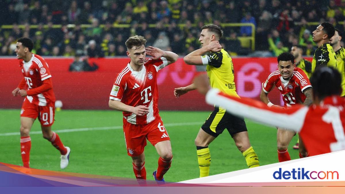 Dortmund Vs Bayern: Kimmich Beri Die Roten Kemenangan 3-2