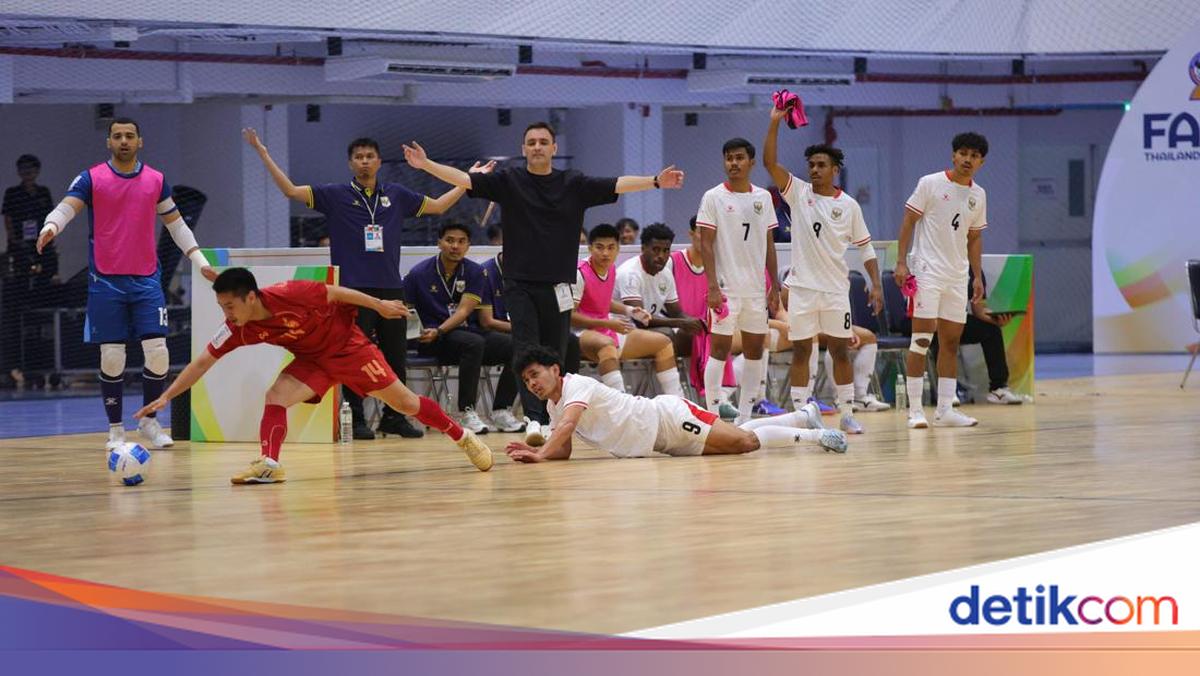 Indonesia Disikat Thailand di Final AFF Futsal, Hector Souto Soroti Wasit