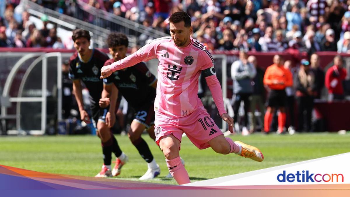 Colorado Vs Inter Miami: Brace Messi Menangkan Vice City 3-2