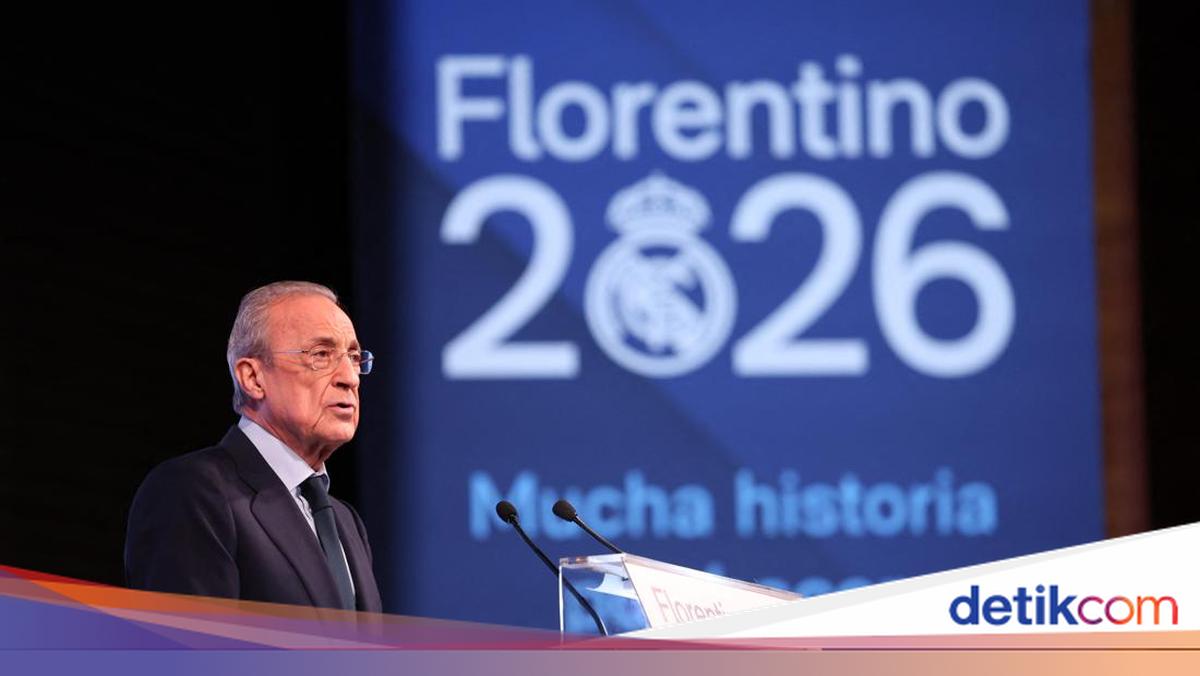 Florentino Perez Terpilih Jadi Presiden Real Madrid Lagi