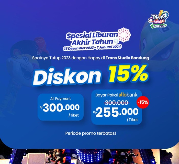 Trans Entertainment - Tiket Trans Studio dan Trans Snow World