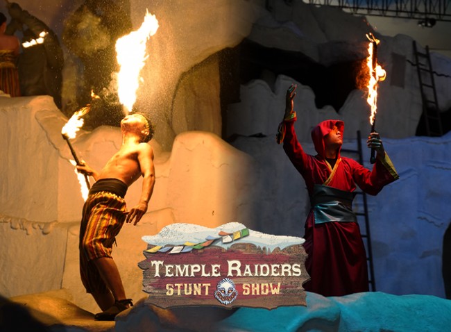 Shows - Temple Raider Stunt Show | Trans Studio Bali
